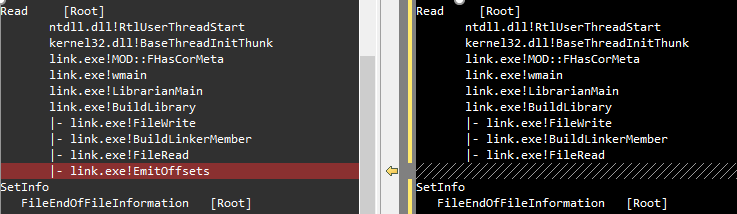 File timestamps are wrong. Libraries are frequently rebuilding when they should be clean ...