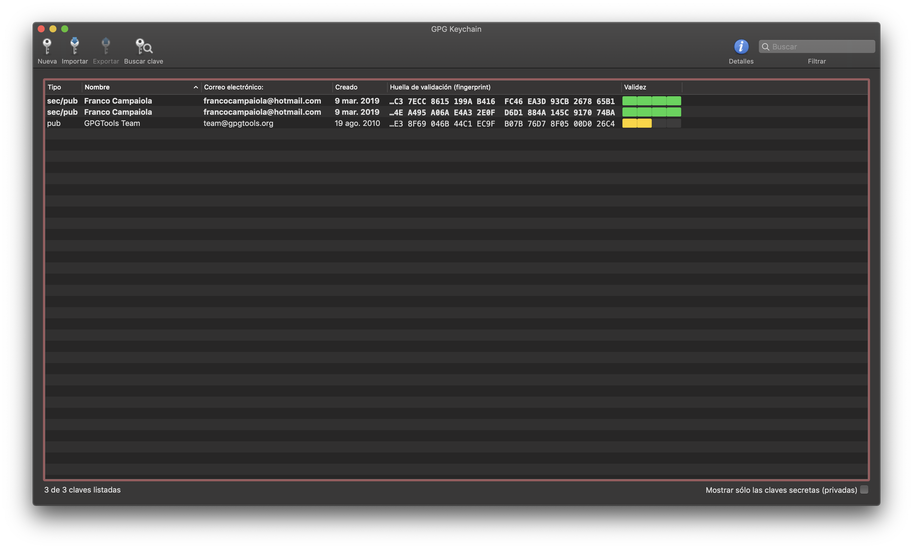 Almacenar credenciales cifradas de la conexión SSH y las firmas GPG en bash hacia GitHub · Issue ...