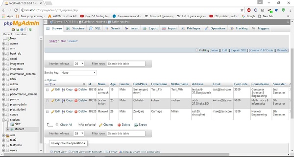 GitHub - avimallik/Student-Information-System: Student information ...