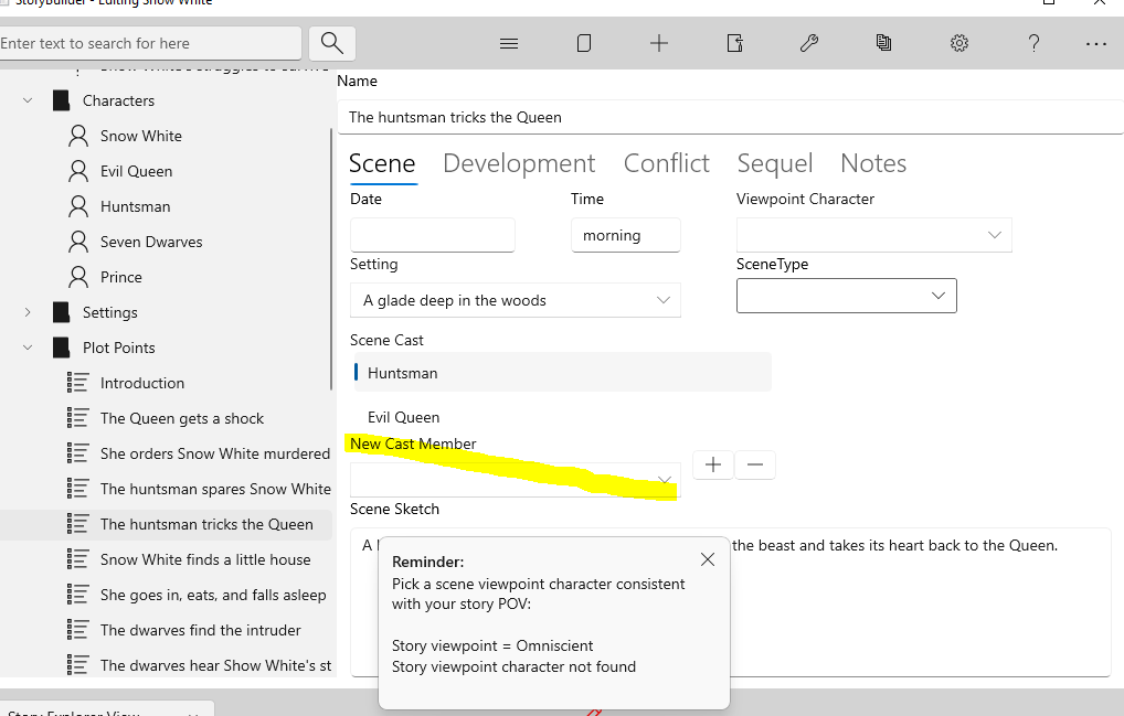 Attempt to add a new cast member in Sample story - Causes crash · Issue #216 · storybuilder-org ...