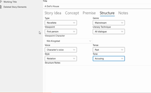 Story Narrator View - new story doesn't seem to clear the last story which was written in story ...