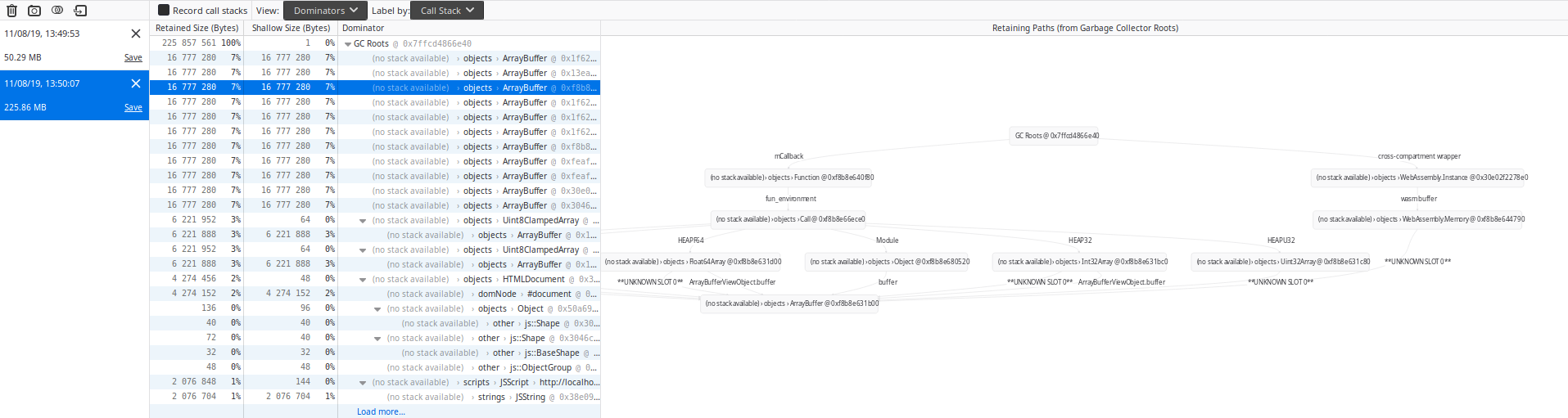 Releasing memory from module · Issue #5456 · emscripten-core/emscripten ...