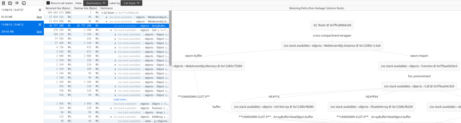 Releasing memory from module · Issue #5456 · emscripten-core/emscripten ...