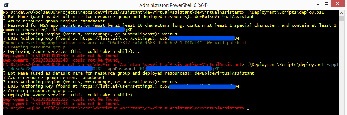 Error deploying Virtual Assisant · Issue #1339 · microsoft/botframework-solutions · GitHub
