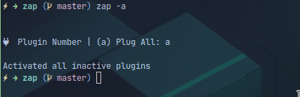 Do not ask for user input in (de)activate if there is nothing to do · Issue #53 · zap-zsh/zap ...