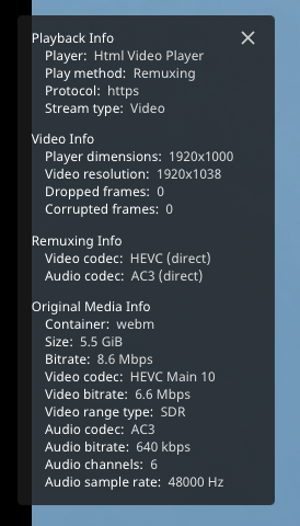 [Issue]: HEVC content getting transcoded back to HEVC · Issue #8495 · jellyfin/jellyfin · GitHub