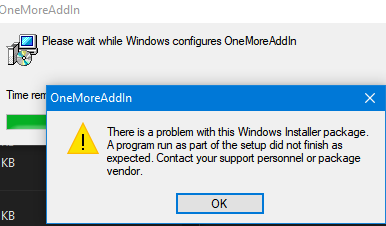 OneMore 5.7.2 doesn't do anything after install · Issue #959 · stevencohn/OneMore · GitHub
