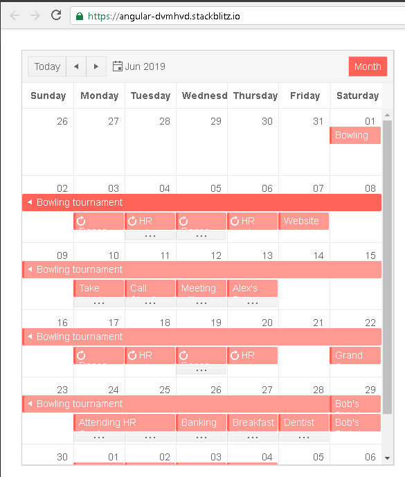 Scheduler - Highlighting event · Issue #2493 · telerik/kendo-angular · GitHub