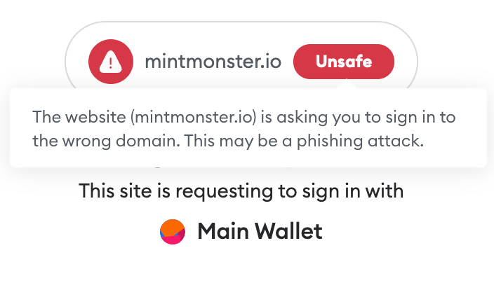 [Bug]: Deceptive site request. Domain mismatch when signing messages with matching domain ...
