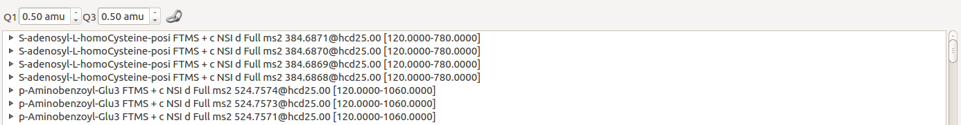 Annotation in SRM List for full ms2 · Issue #421 · ElucidataInc/ElMaven · GitHub
