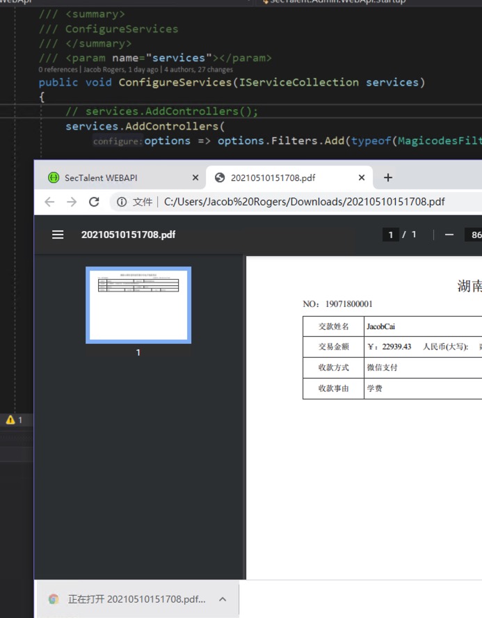 services.AddControllers MagicodesFilter问题 · Issue #266 · dotnetcore/Magicodes.IE · GitHub