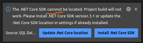 Typo in notification popup / SQL Data Projects Extension · Issue #15405 ...