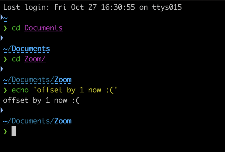 iTerm2 Integration Carrot w/ transient multiline prompt misaligned · Issue #2468 · romkatv ...