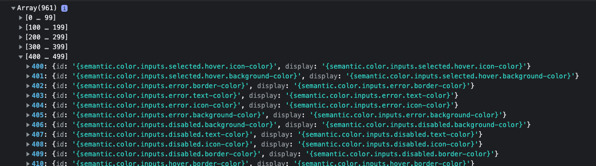 When Using A Large Array Of Items The Filtering Does Not Work Properly
