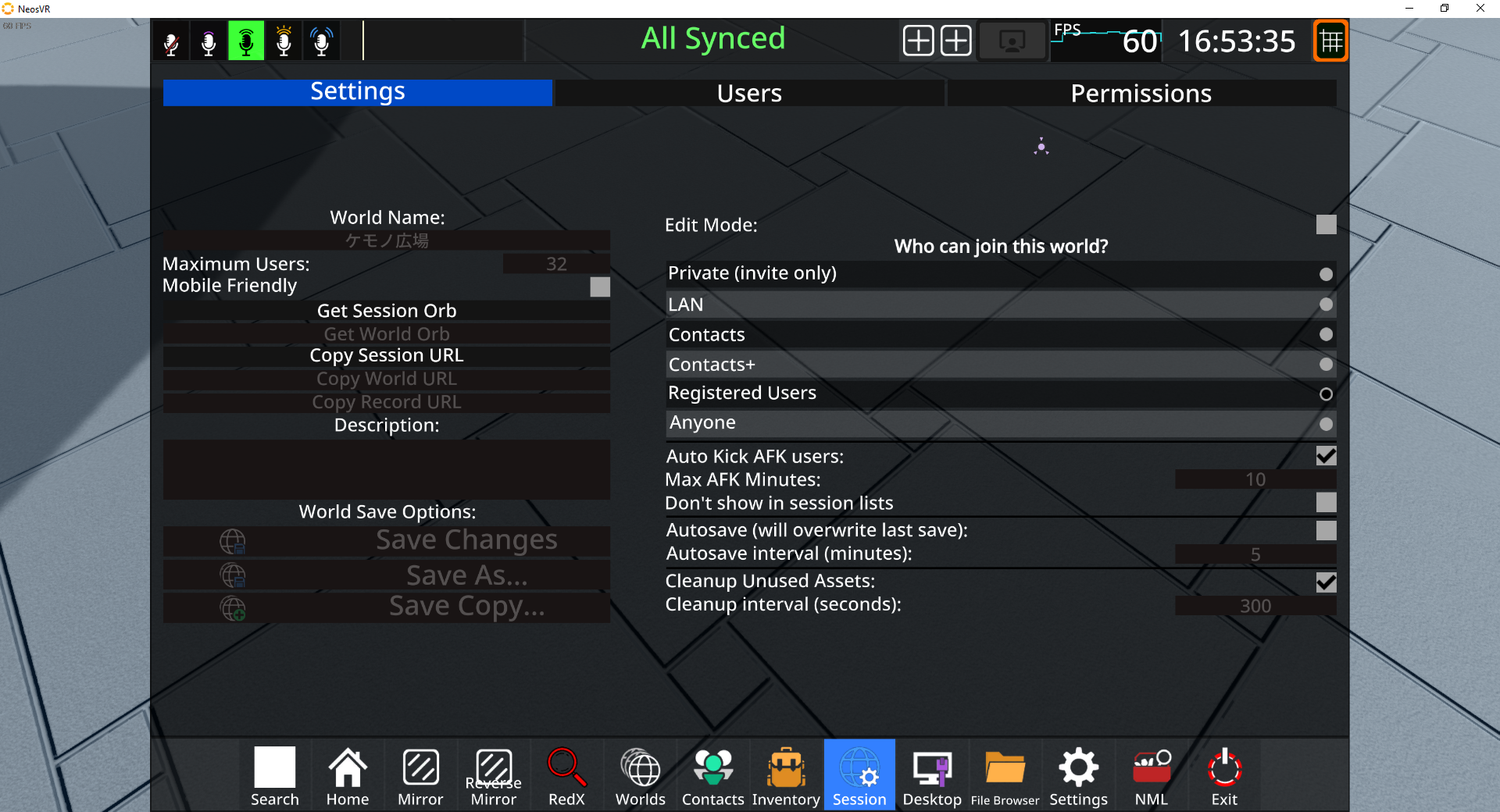 GitHub - Banane9/NeosSessionTabOverhaul: Neos mod that overhauls the Session Tab of the Dash ...