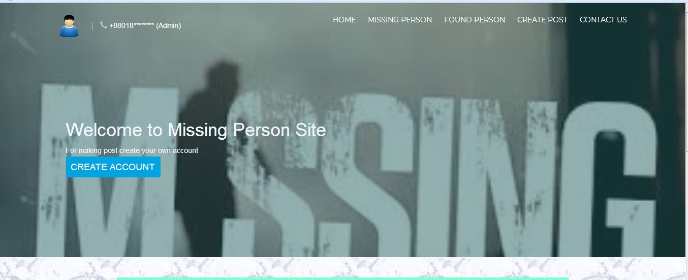 GitHub - SarfarazAhmed008/MPsite: Missing Person Site