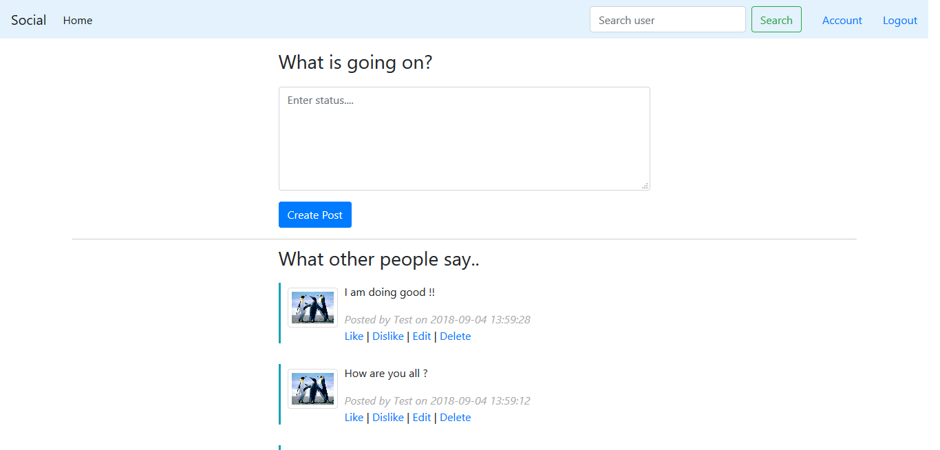GitHub - SarfarazAhmed008/Social-Laravel-App: A social media ...