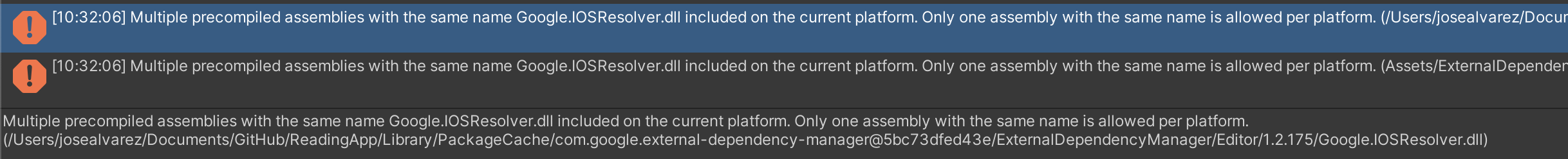 Too many conflicts between Firebase External Dependency Manager (1.2.175) and Facebook SDK (15.1 ...