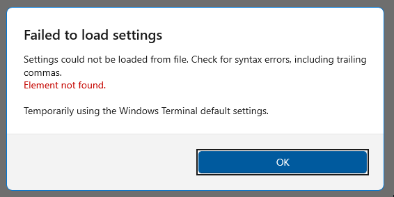 1.12 and 1.13 running unpackaged: Failed to load settings. · Issue ...