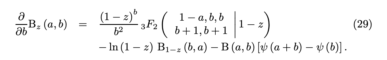 Is it possible to implement Betainc gradient with respect to a and b? · Issue #15487 · jax-ml ...