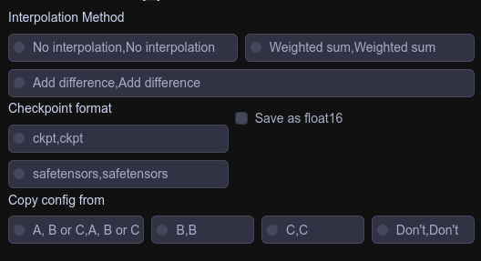 [Bug]: checkpoint merge, settings->sd: duplicate entries · Issue #13024 · AUTOMATIC1111/stable ...