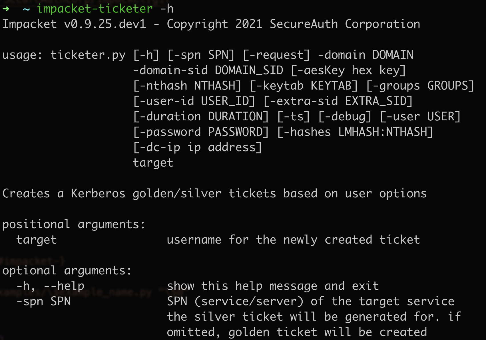 GitHub - r1is/impacket-macos: 在macOS上安装impacket工具包