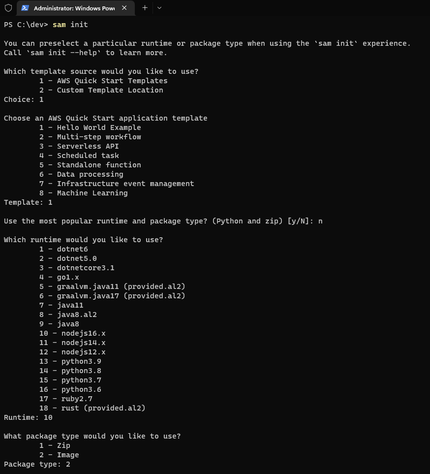 Bug Aws Sam Hello World Failed With Administratoraccess · Issue 4109 · Awsaws Sam Cli · Github 