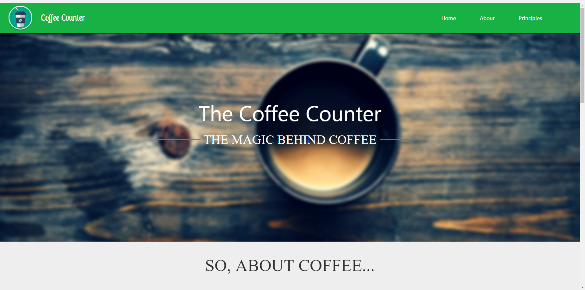 GitHub - Ticketedmoon/the-coffee-counter: 'Coffee Counter' - A simple ...