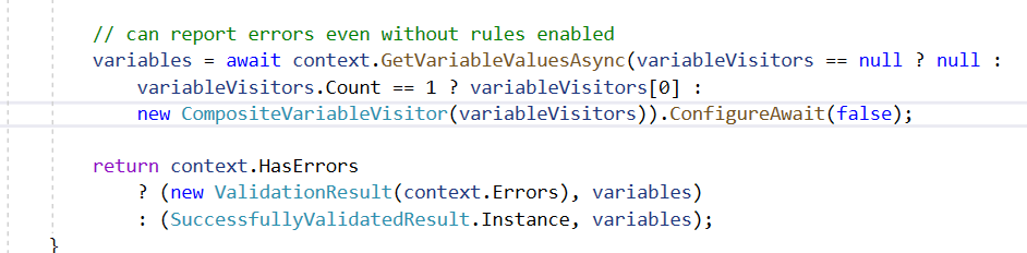 ValidationContext.GetVariableValuesAsync has side effects · Issue #3418 · graphql-dotnet/graphql ...