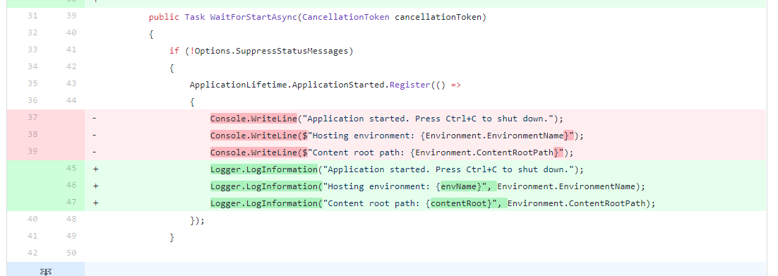 Webhost Inside Generic Host Not Logging Startup Messages · Issue 126 · Serilogserilog