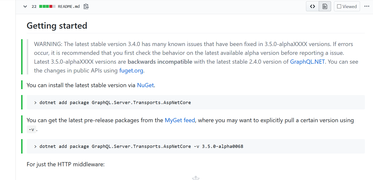 Support for graphql-net version 3.0... ?? · Issue #357 · graphql-dotnet/server · GitHub