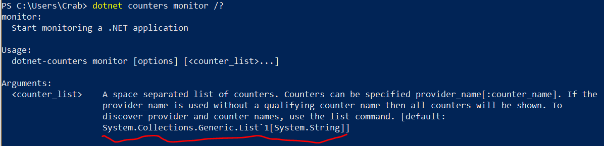 Wrong description · Issue #1754 · dotnet/diagnostics · GitHub