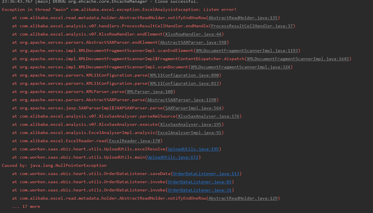 Analysiseventlistener 继承类里面，autowired注入类报空指针异常 · Issue 546 · Alibabaeasyexcel · Github 2782
