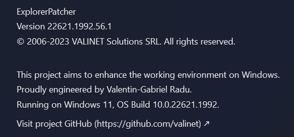 Windows 10 start menu not working · Issue #1722 · valinet/ExplorerPatcher · GitHub