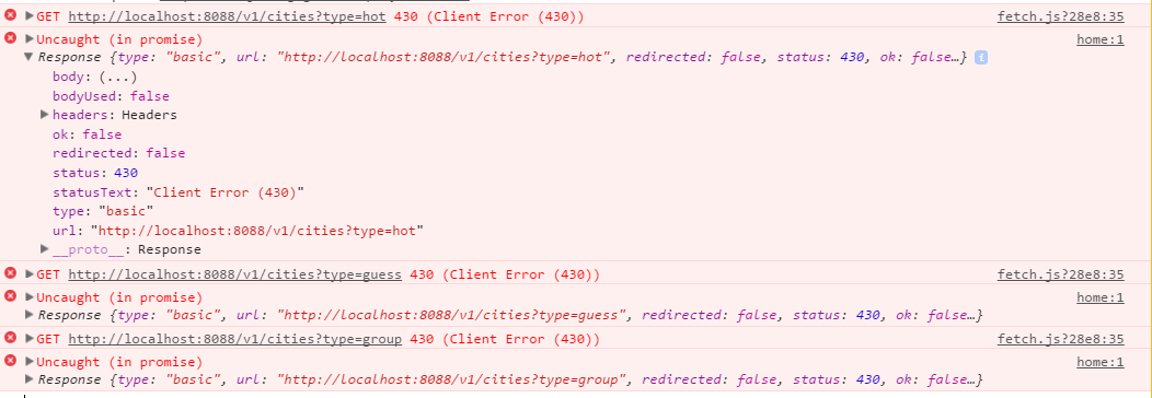 配置代理后，请求状态码返回430 · Issue #222 · bailicangdu/vue2-elm · GitHub