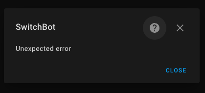Switchbot integration cannot be added · Issue #76007 · home-assistant/core · GitHub