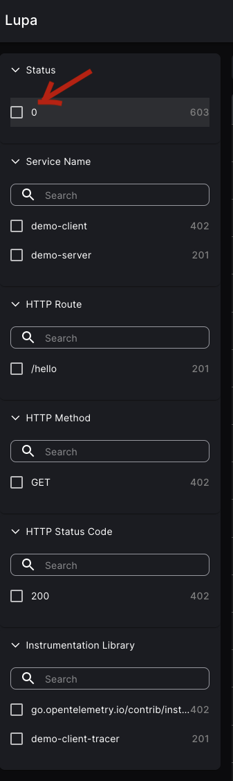 Status shows number instead of OK/ERROR · Issue #540 · teletrace/teletrace · GitHub
