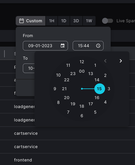 🐞 Choosing seconds in custom date picker · Issue #1052 · teletrace/teletrace · GitHub