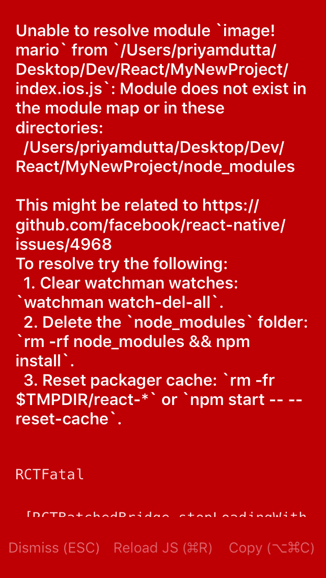 Image Not Loading From Imagesxcassets · Issue 14539 · Facebookreact Native · Github
