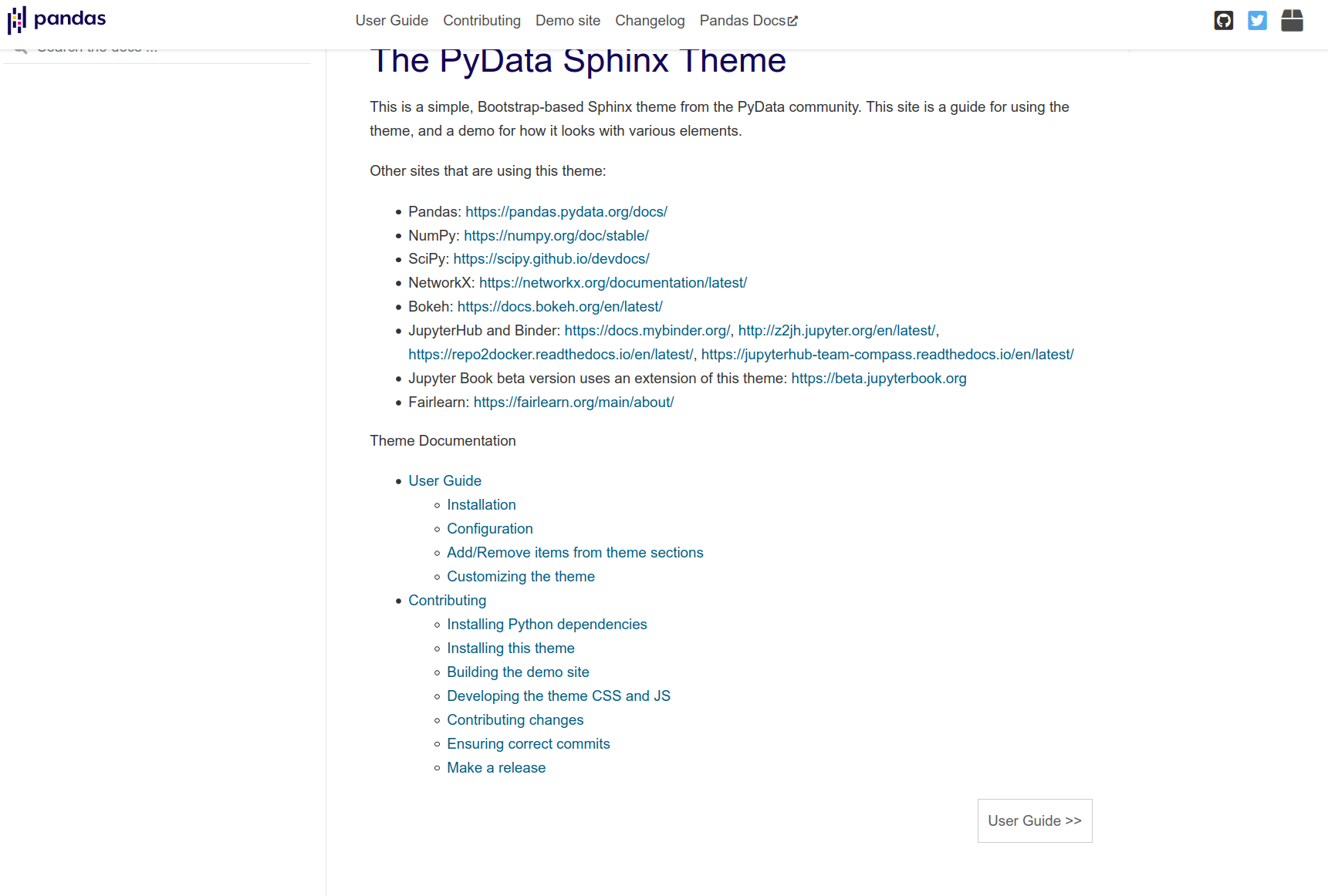 prevent searchbar from being hidden by header? · Issue #434 · pydata/pydata-sphinx-theme · GitHub