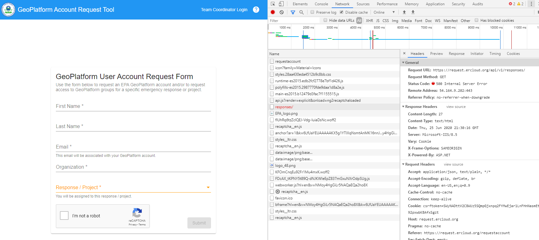 AGOL group drop-down not populating · Issue #52 · USEPA/GeoPlatform-Request-Tool · GitHub
