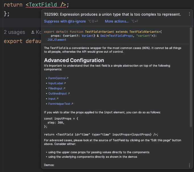[Box] Type error when too many properties exist in JSX.IntrinsicElements · Issue #34068 · mui ...