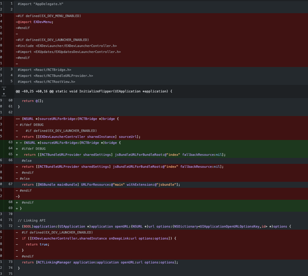 [docs] Expo modules migration is missing additional code removal for expo-dev-clients · Issue ...