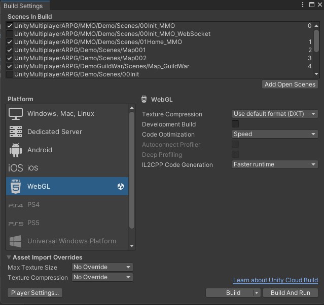 How to play game on html 5? · Issue #1512 · suriyun-production/mmorpg-kit-docs · GitHub