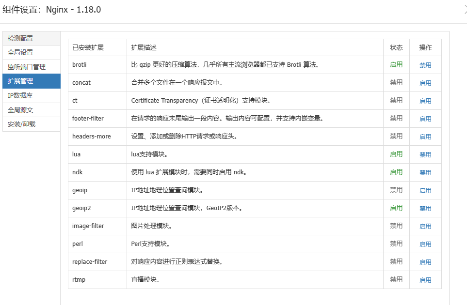 [FEATURE] 添加一些Openresty（nginx）的功能 · Issue #1028 · 1Panel-dev/1Panel · GitHub
