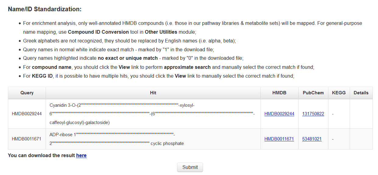 compound_db.qs and syn_nms.qs are inconsistent · Issue #175 · xia-lab/MetaboAnalystR · GitHub