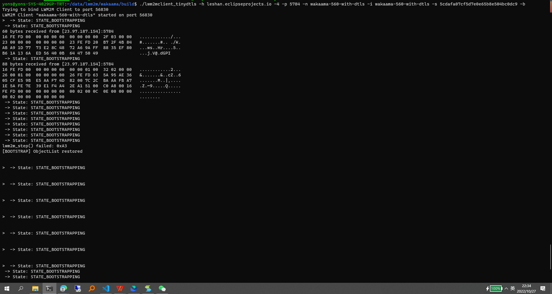 How to connect to leshan server · Issue #673 · eclipse-wakaama/wakaama · GitHub
