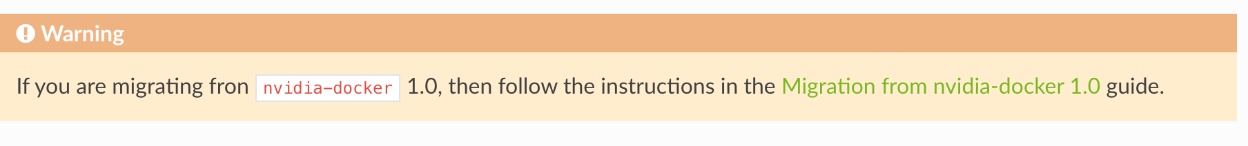 Doc: Typo in warning present on Getting Started page · Issue #1461 ...
