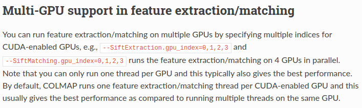 CUDA error even after using a dedicated GPU for display · Issue #980 · colmap/colmap · GitHub