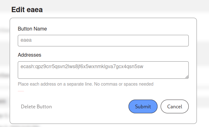 Edit paybutton address should be more user friendly · Issue #466 · PayButton/paybutton-server ...